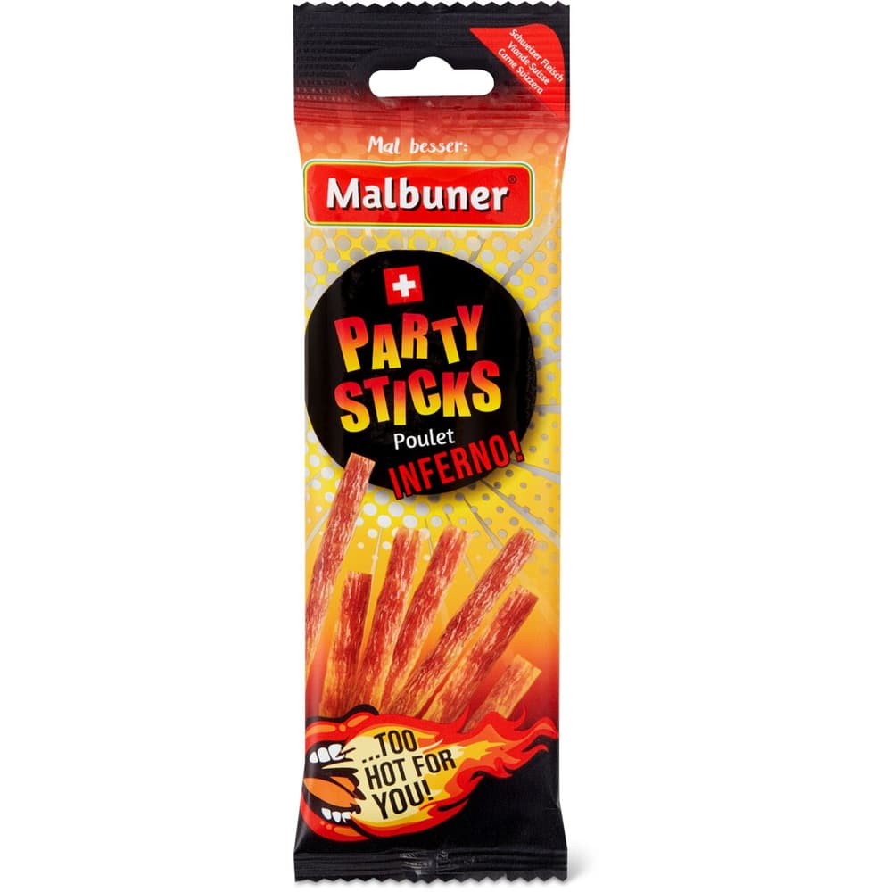 Malbuner Party Sticks inferno • Migros