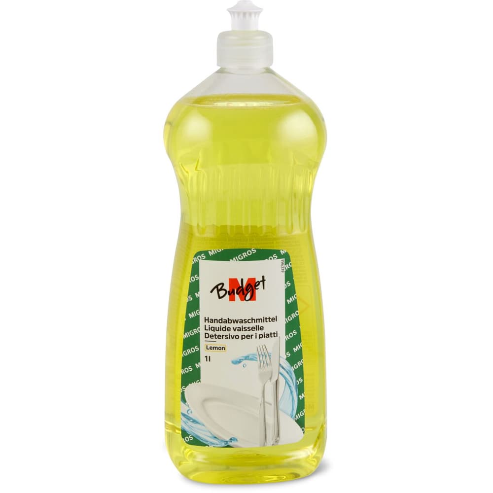M-Budget · Liquide vaisselle · Citron • Migros