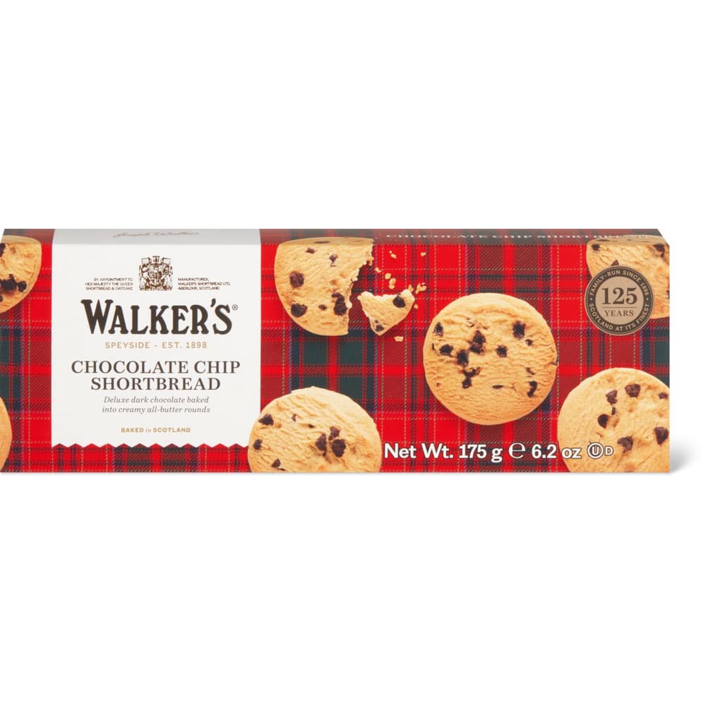 Walkers · Chocolate Chip Shortbread • Migros