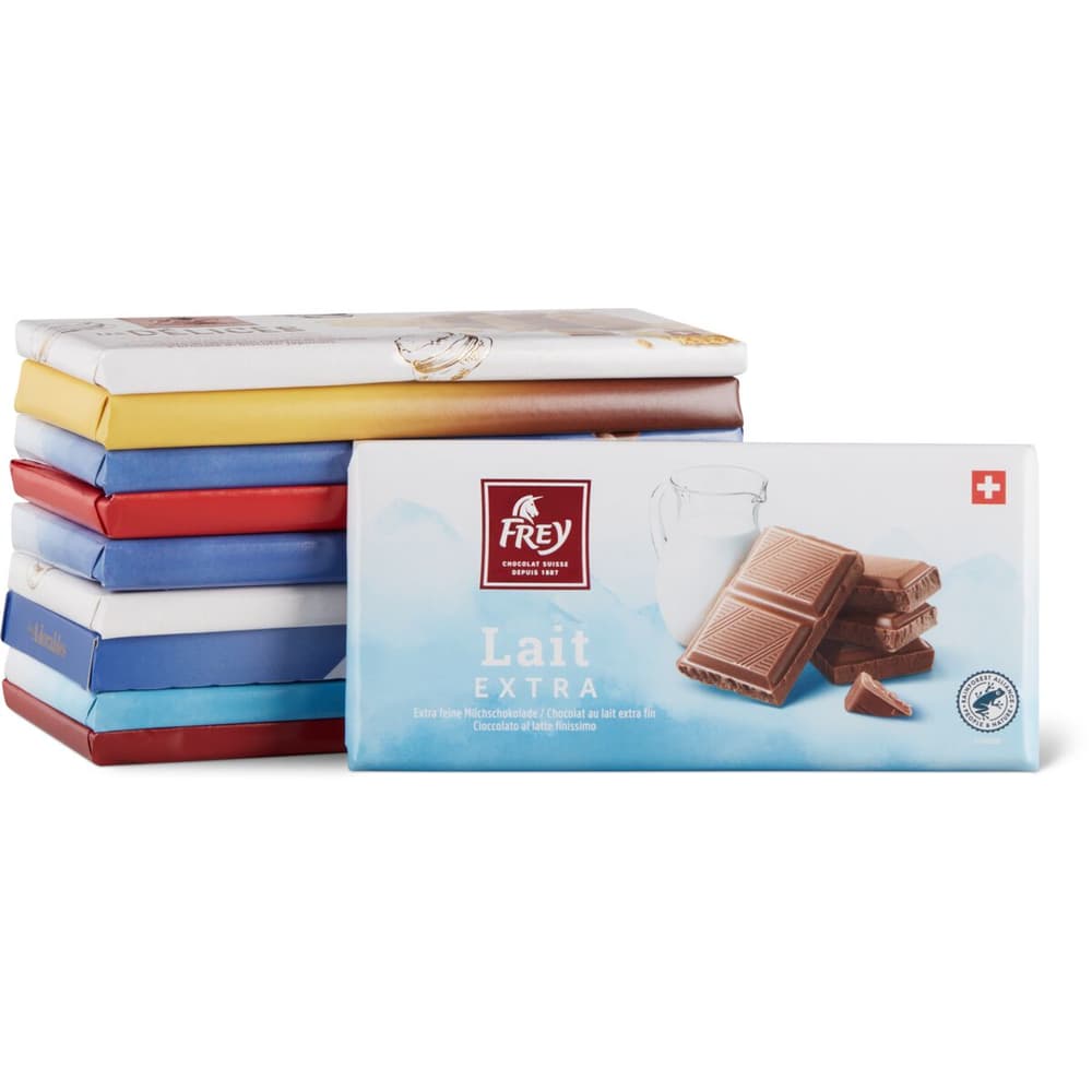 Frey Giandor · Chocolate bars · Assortment • Migros Online