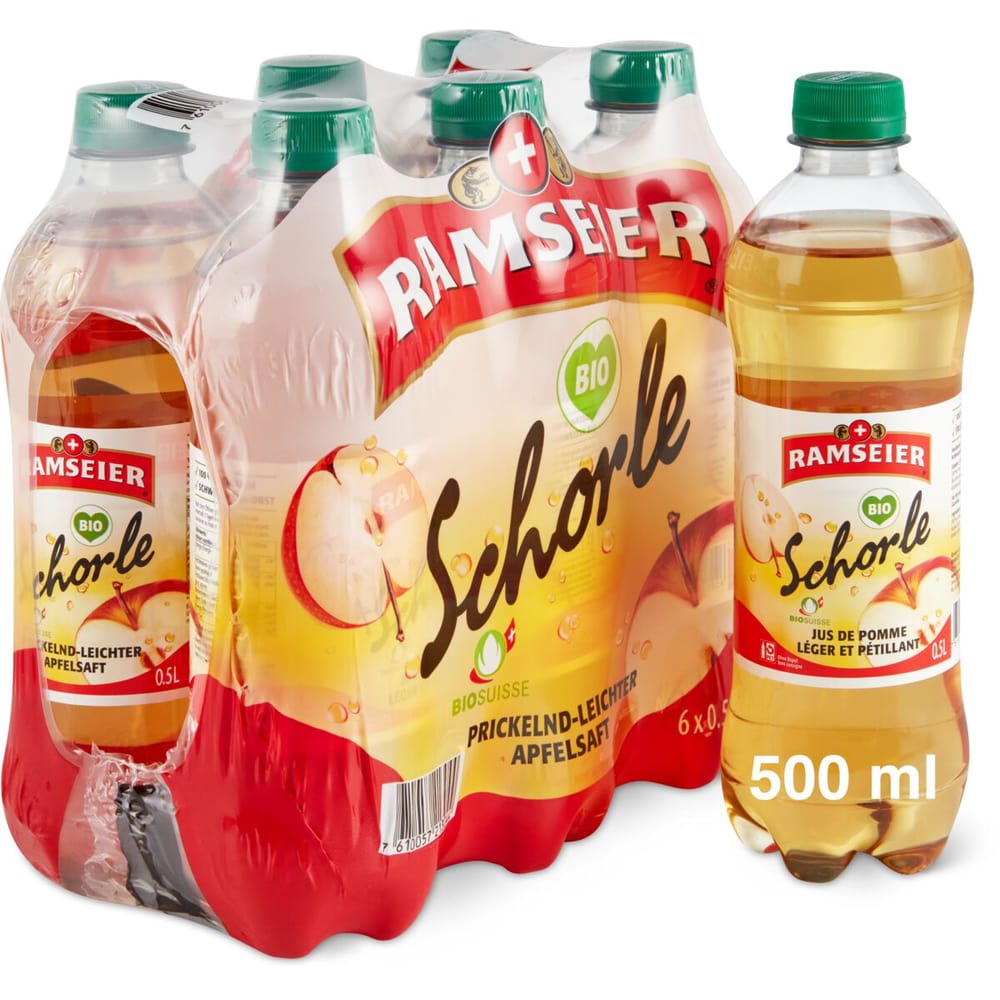 Ramseier Bio Schorle · Apple spritzer • Migros Online