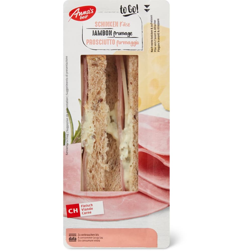 Anna's Best sandwich prosciutto formaggio • Migros