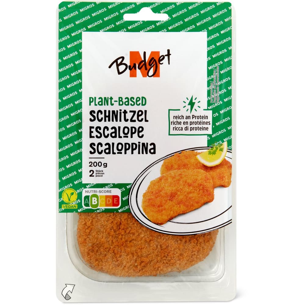 M-Budget · M-Budget Plant-Based Schnitzel • Migros
