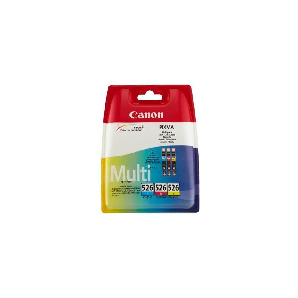 Canon CLI-526 - Multipack · Tintenpatrone · Cyan (9ml), Gelb (9ml ...