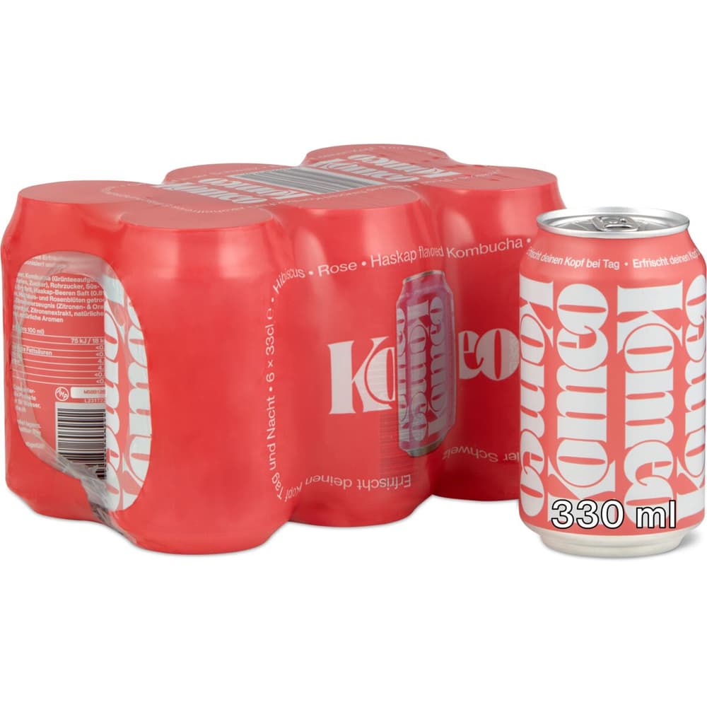 Komeo Kombucha Hibiscus Rose • Migros