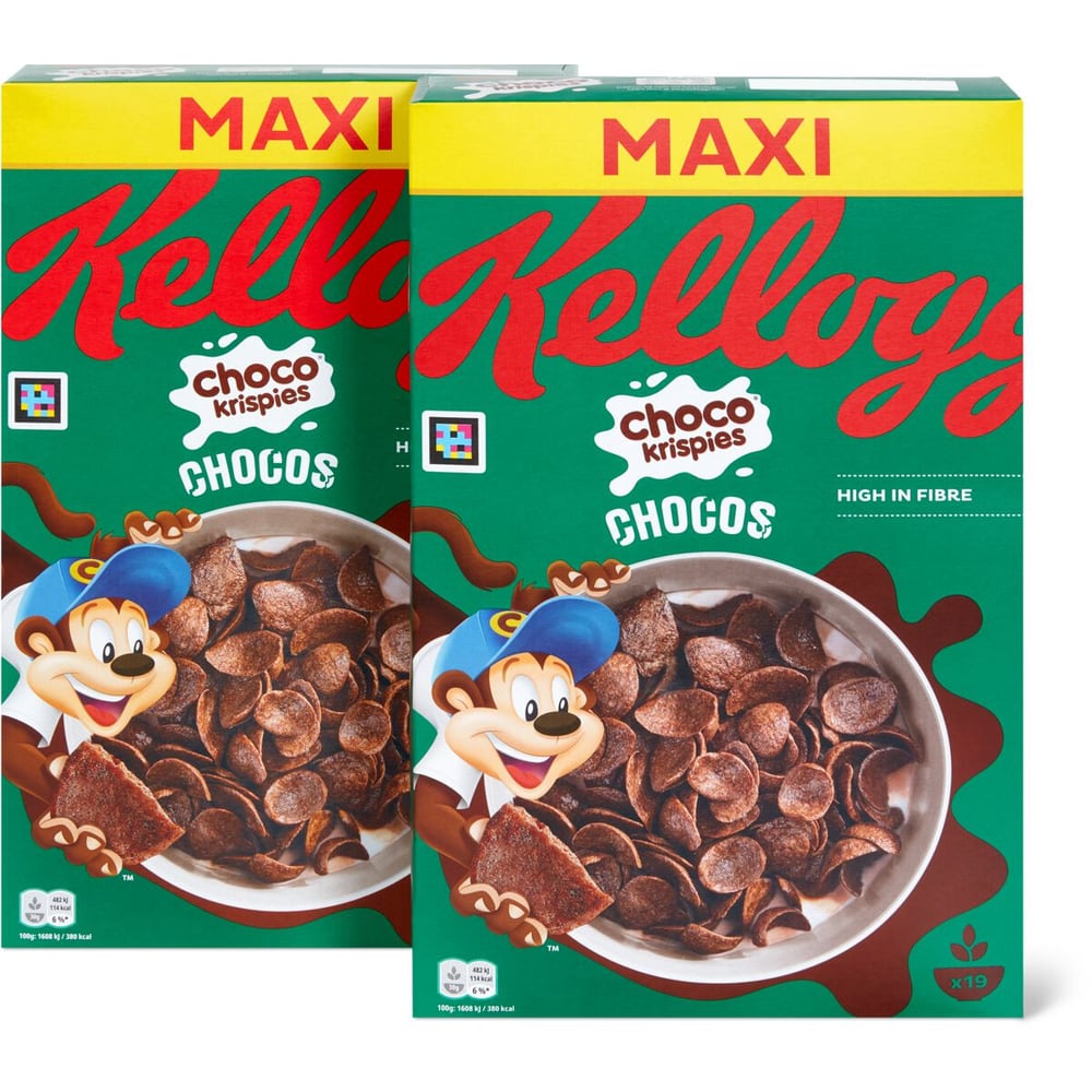 Kellogg's Chocos · Crunchy cereal food · Chocolate • Migros