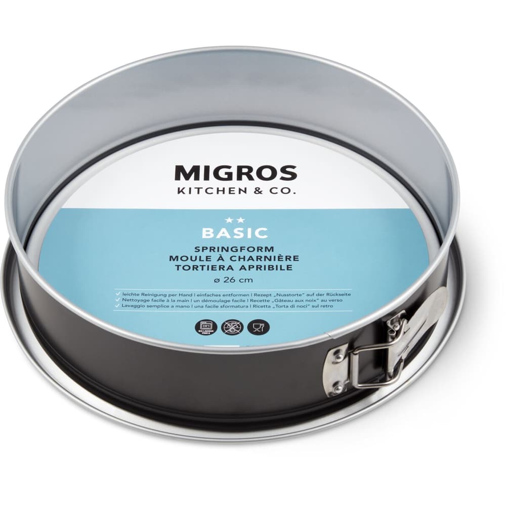 Migros Kitchen & Co. Basic · Moule à charnière · Ø 26cm • Migros