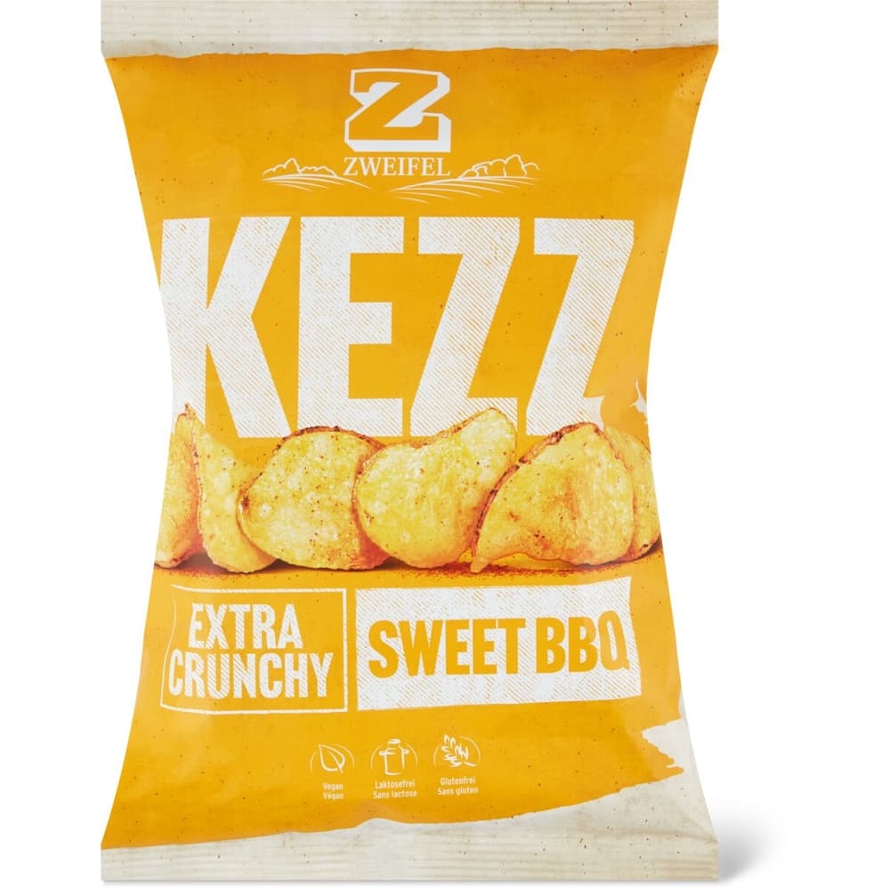 Zweifel Kezz · English Chips · Barbecue • Migros
