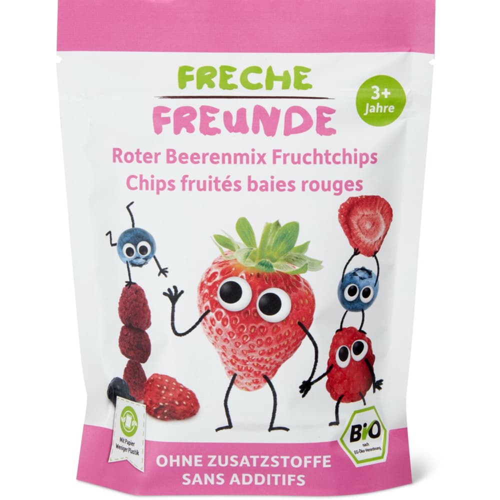 Freche Freunde Bio · Berry fruit chips · From 3 years • Migros
