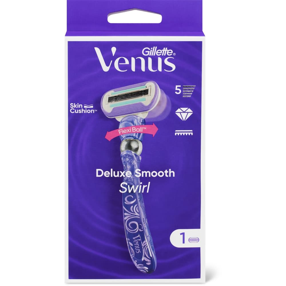 Gillette Venus Deluxe Smooth Swirl · Rasoi · 5 lame • Migros