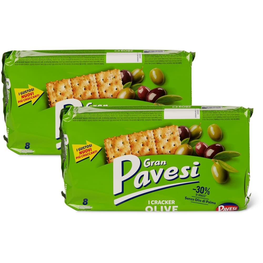 Gran Pavesi · Cracker with olives • Migros Online