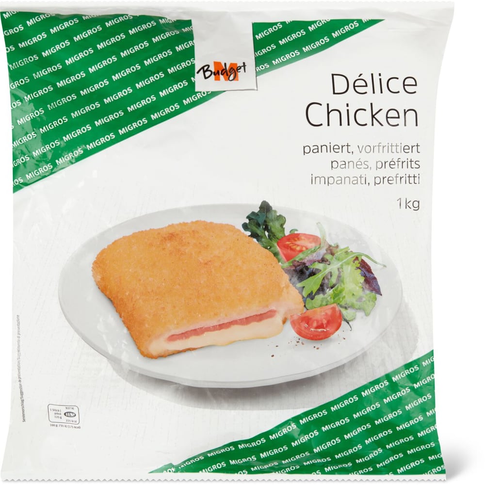 M-Budget · Chicken délice · prefried • Migros Online