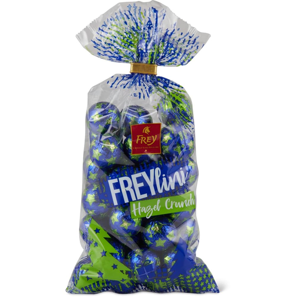 Frey Freylini · chocolate balls · Milk chocolate with crispy hazelnut ...