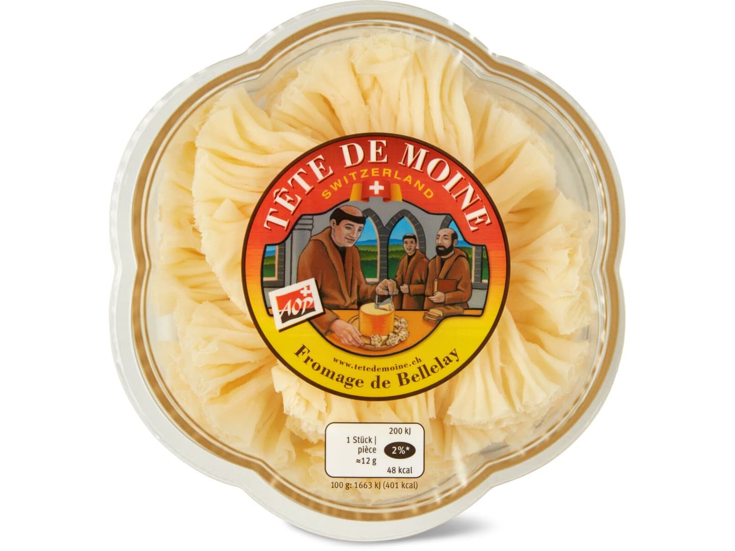 Achat Tête de Moine · Fromage suisse à pâte mi-dure, gras, au lait cru ...