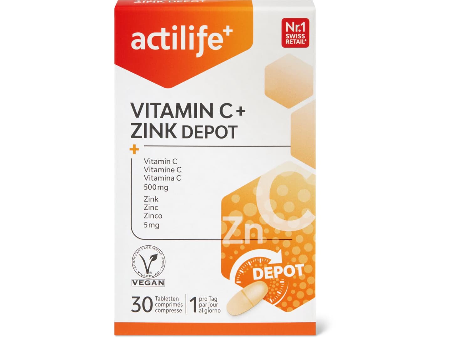 Actilife Vitamin C und Zink Depot • Migros