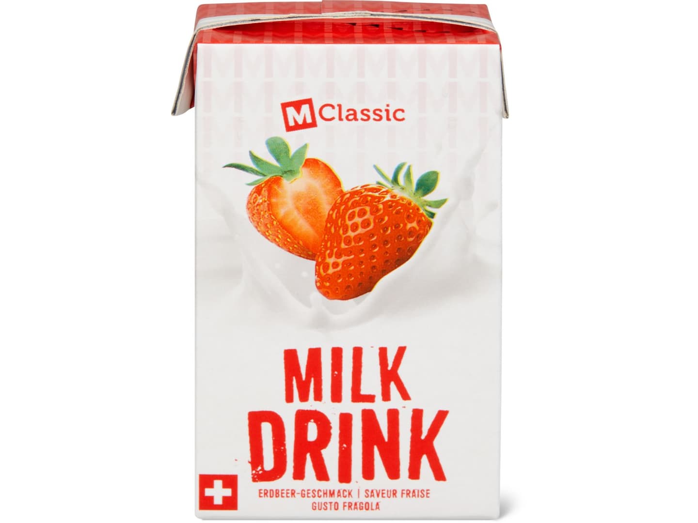 M-Classic · Milk drink · Strawberry flavor • Migros