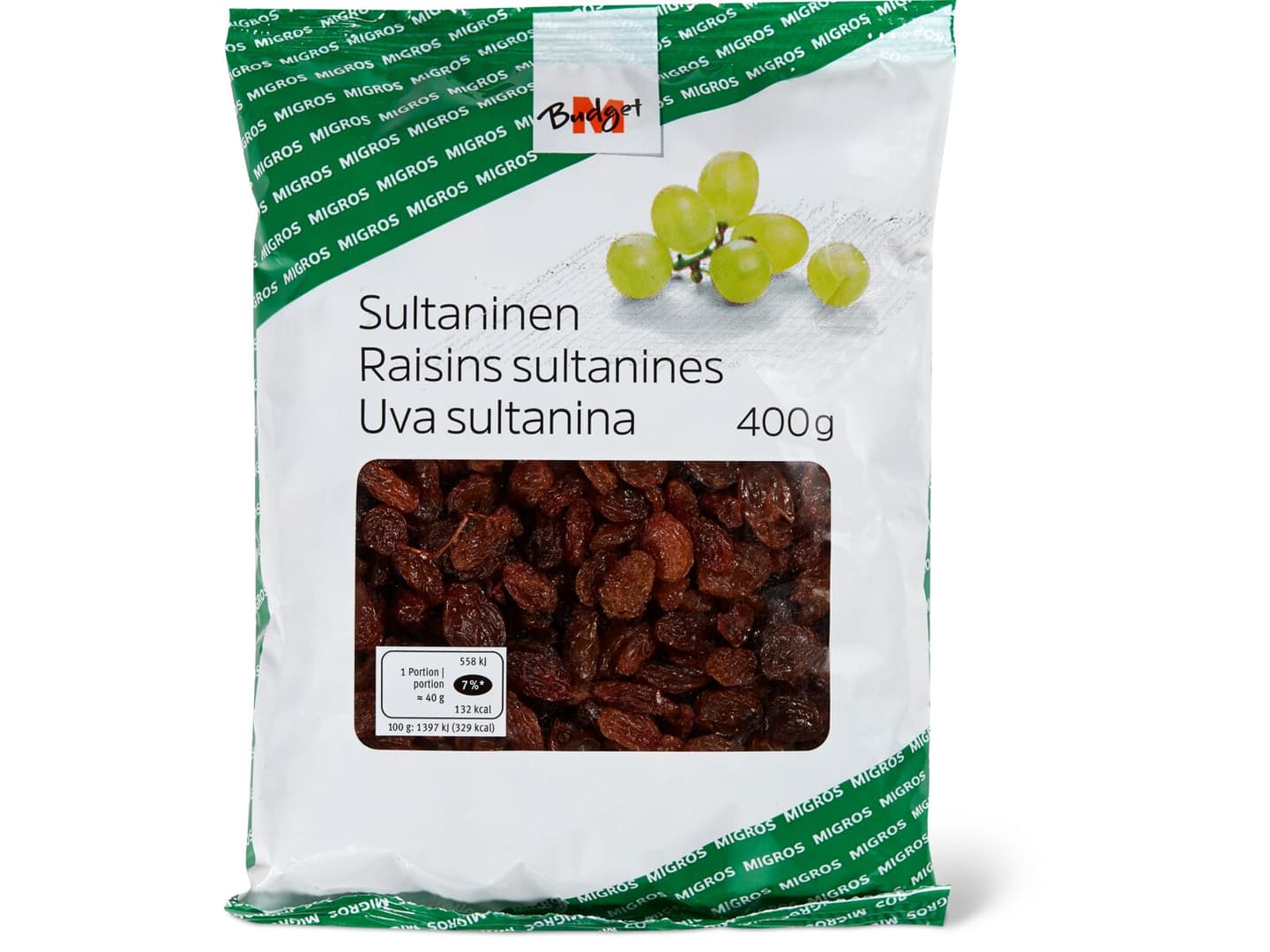M-Budget · Sultaninen getrocknet • Migros