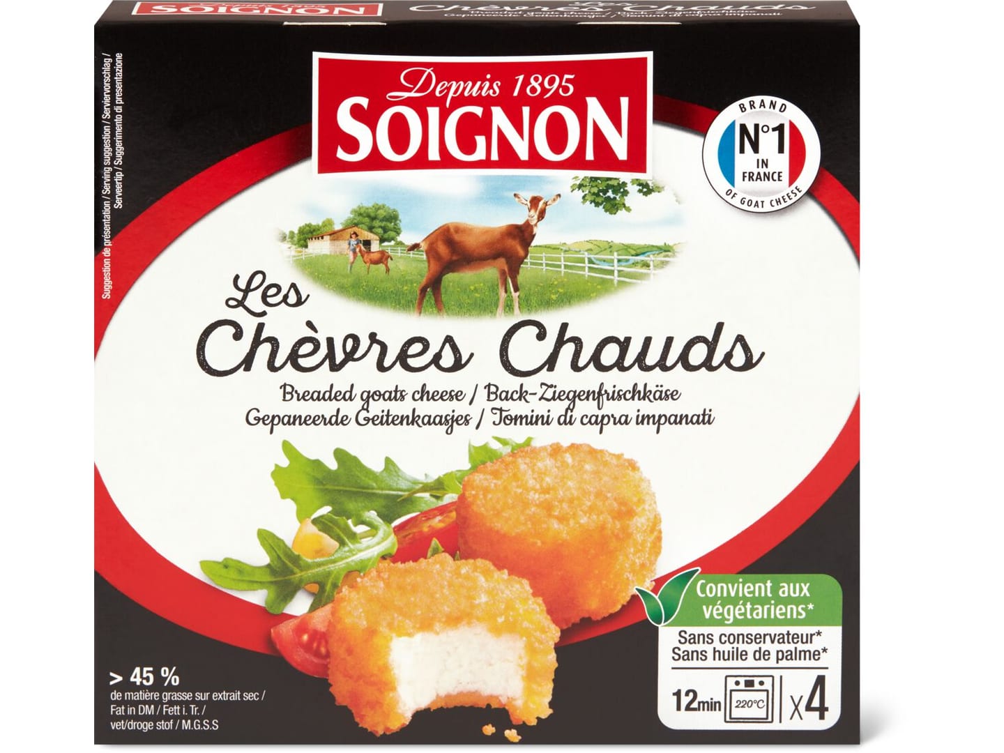 Buy Soignon · chèvre chaud · Baked Goat Cheese • Migros