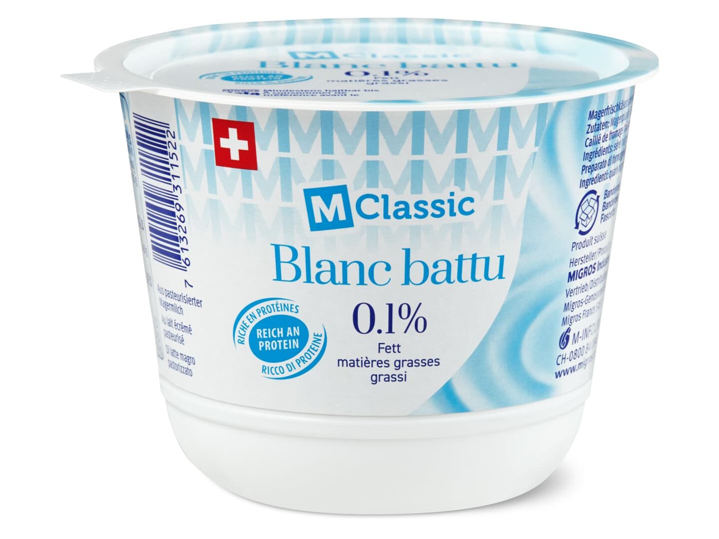 Kaufen M-Classic · Blanc Battu · Nature, 0.1% Fett • Migros