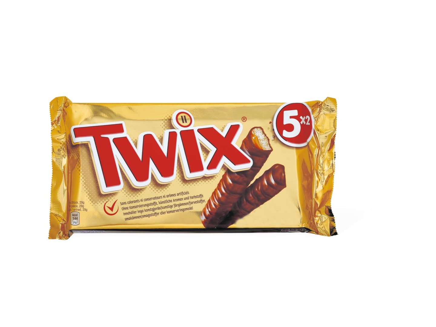 Buy Twix · Crispy biscuit, soft caramel, milk chocolate. • Migros