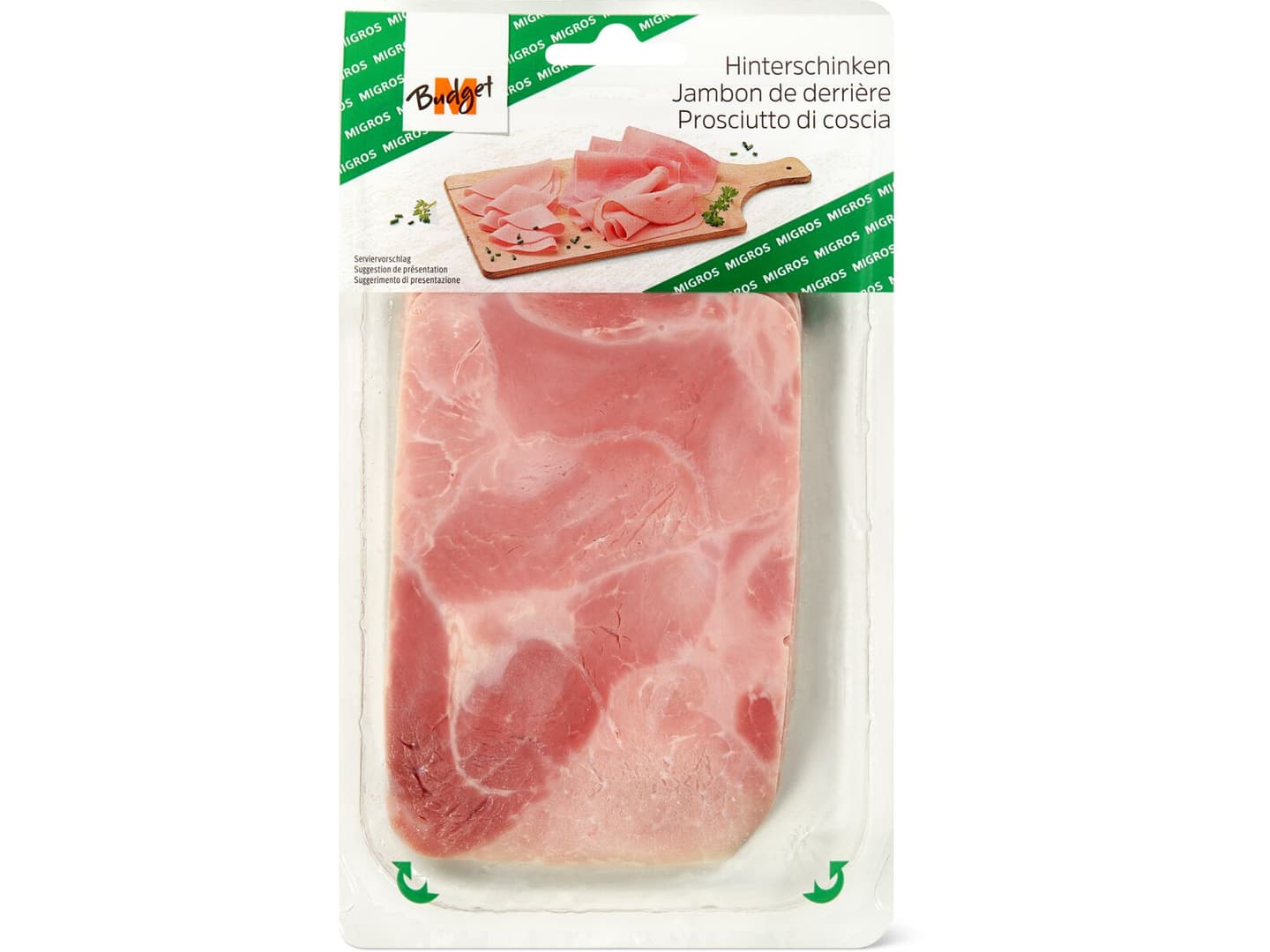 Kaufen M-Budget · Hinterschinken • Migros