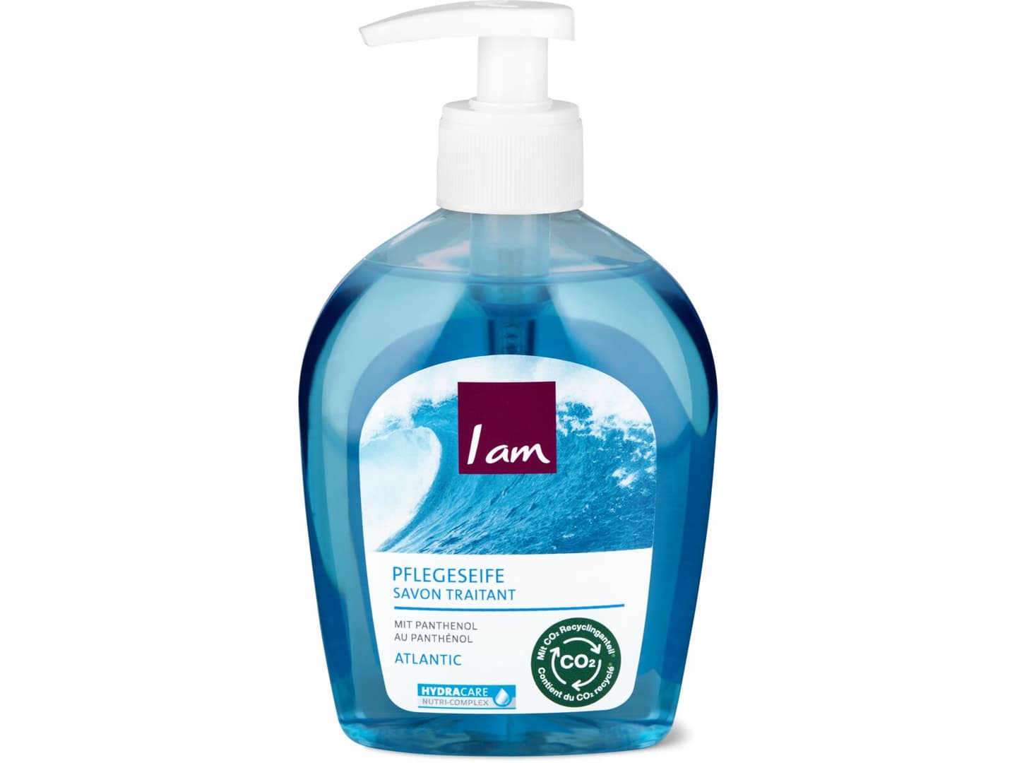 Buy I am · Care soap · Atlantic • Migros