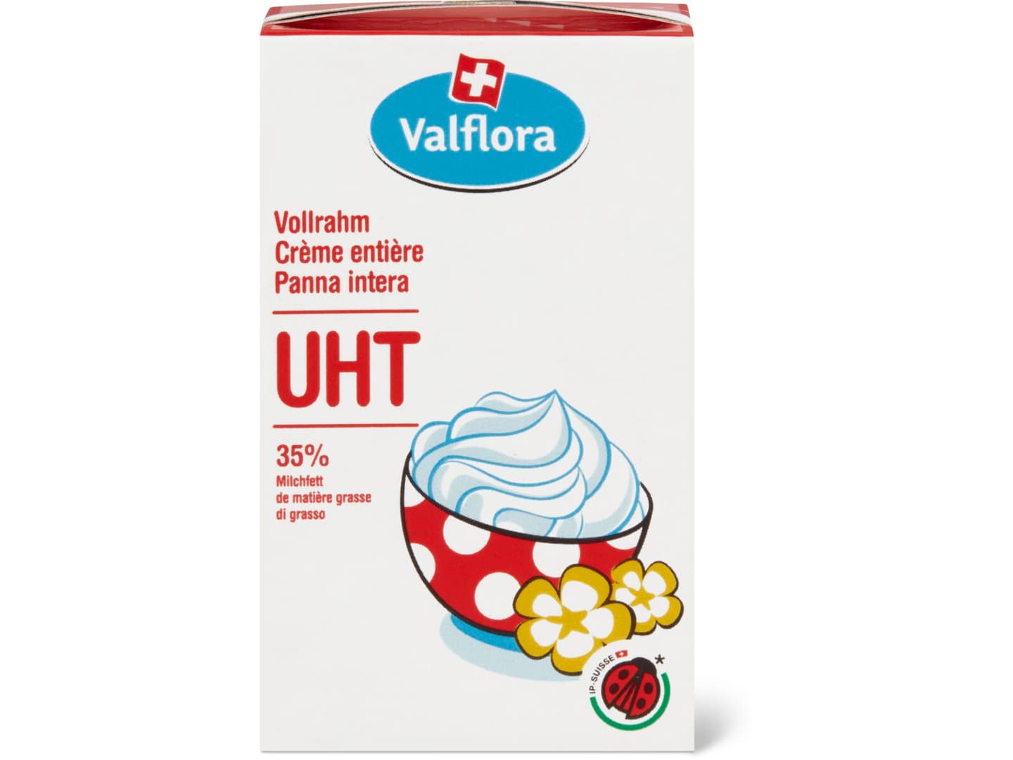 Achat Valflora IP-SUISSE · Crème entière · UHT, 35% de gras • Migros