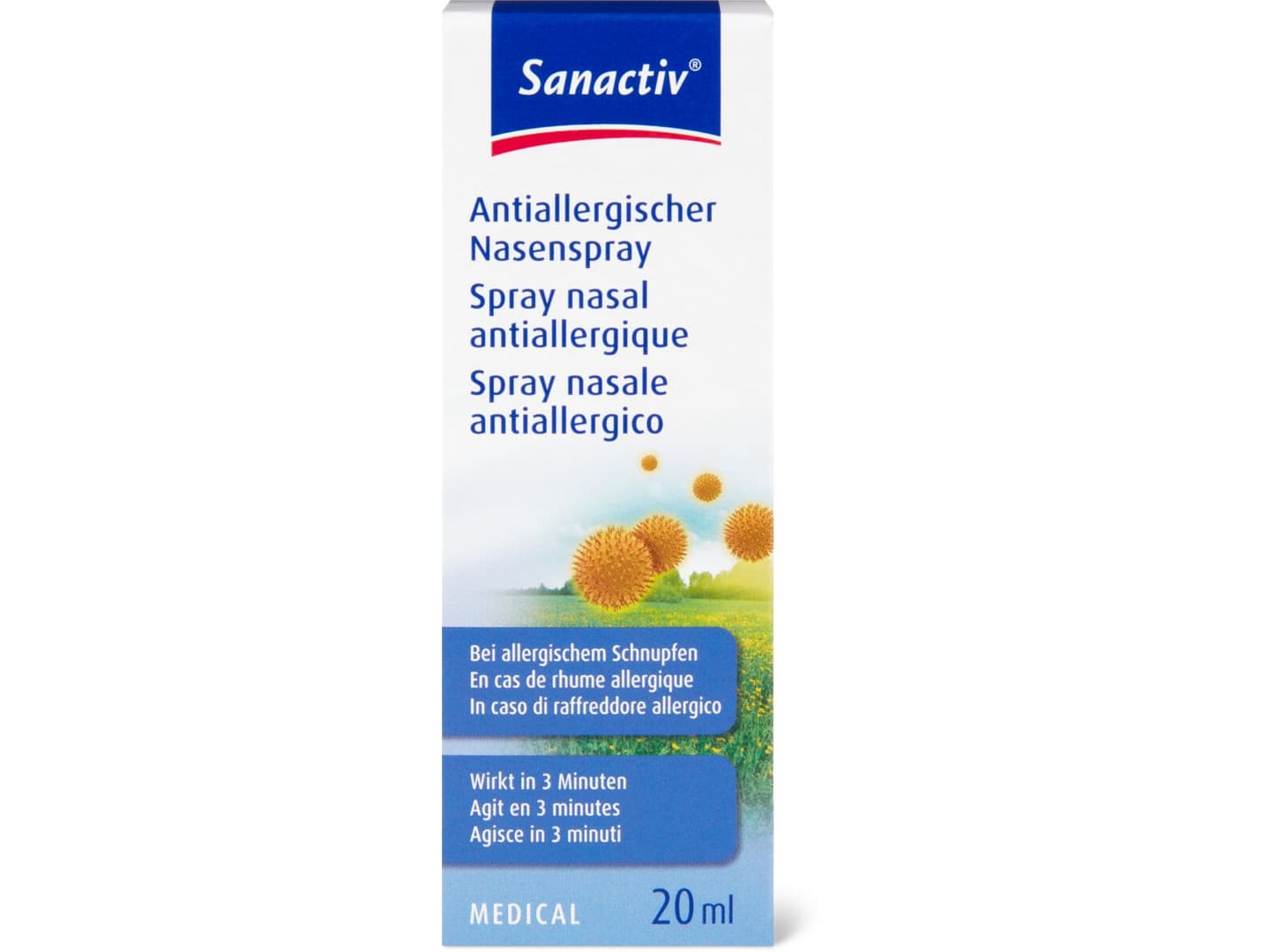 Kaufen Sanactiv Medical · Antiallergischer Nasenspray · Bei ...