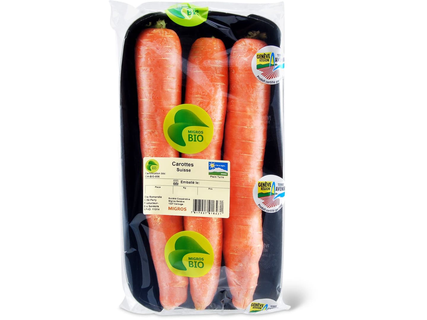 Kaufen Migros Bio · Karotten • Migros