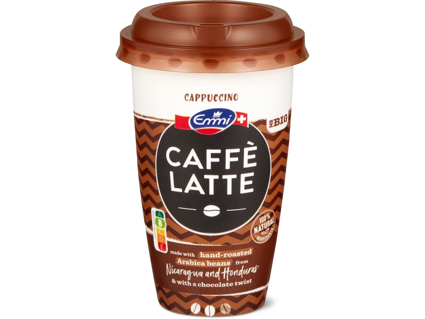 Emmi Mr.Big · Caffè Latte · Cappuccino • Migros