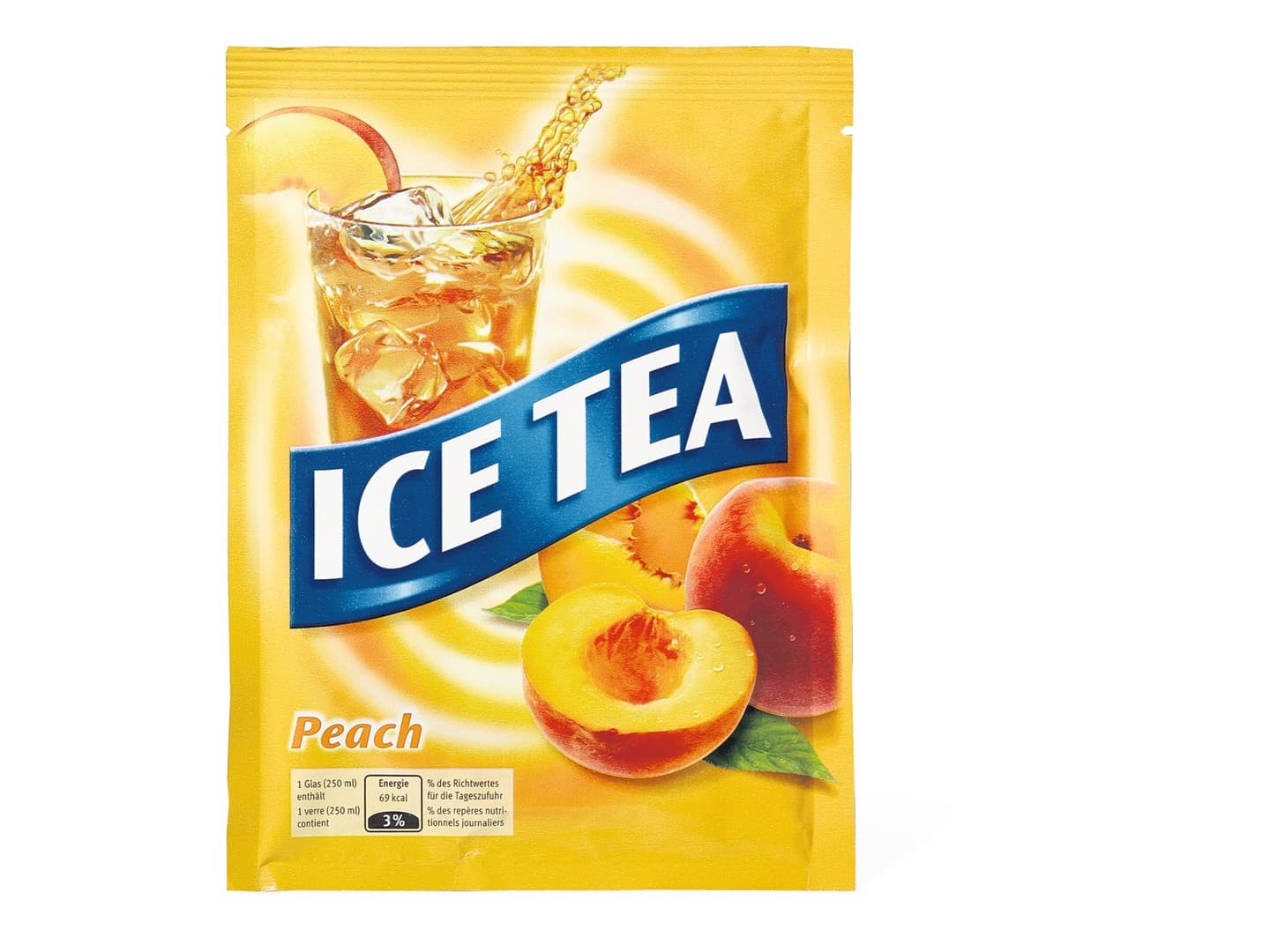 Ice Tea · Tè freddo in polvere · Pesca • Migros