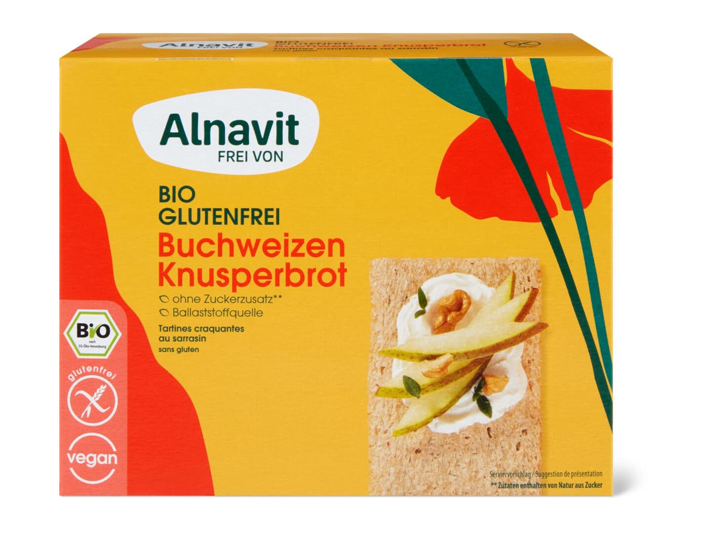 Kaufen Alnavit · Knusperbrot · Buchweizen, Bio • Migros