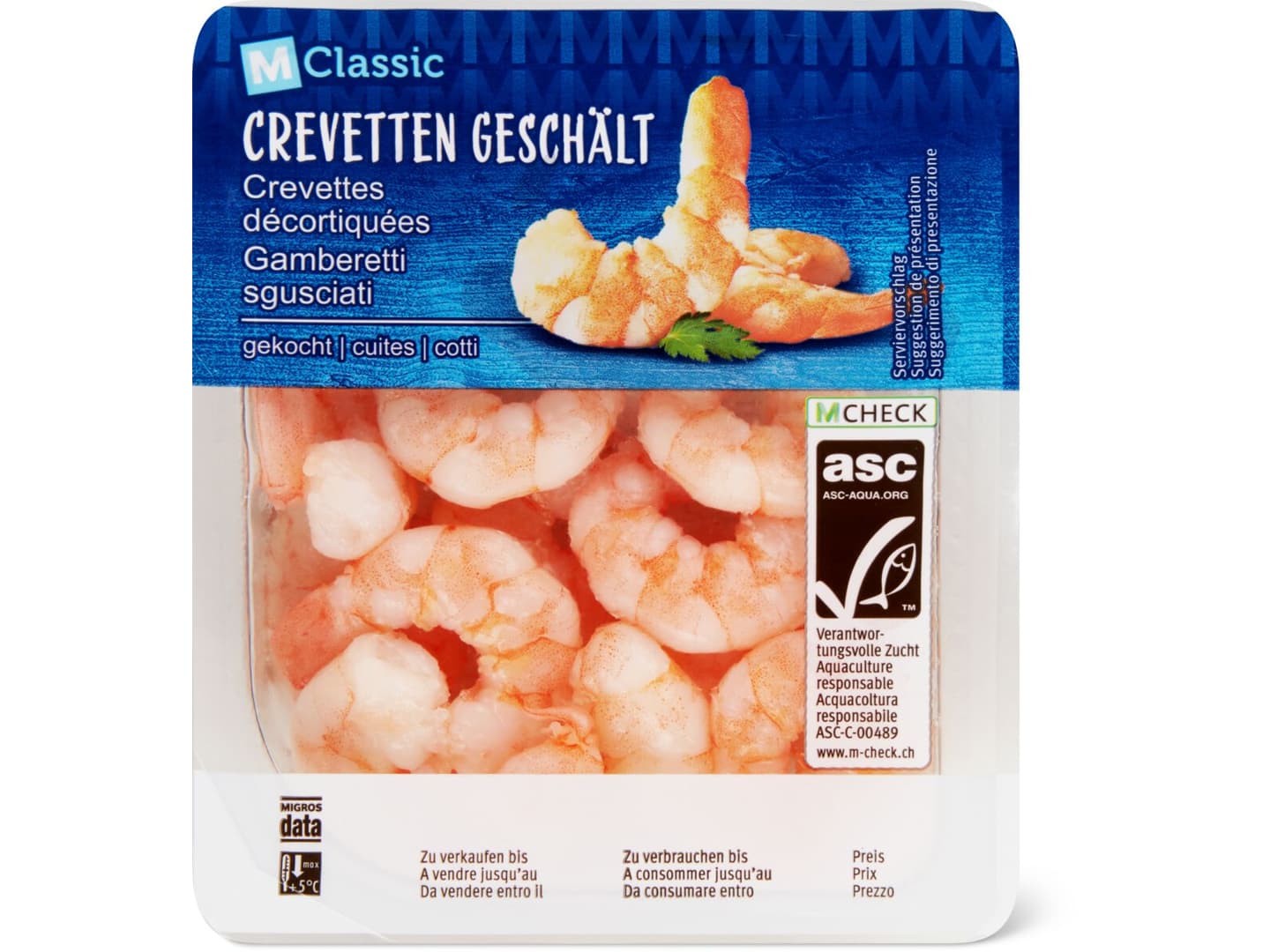 Kaufen M-Classic · Crevetten · gekocht • Migros