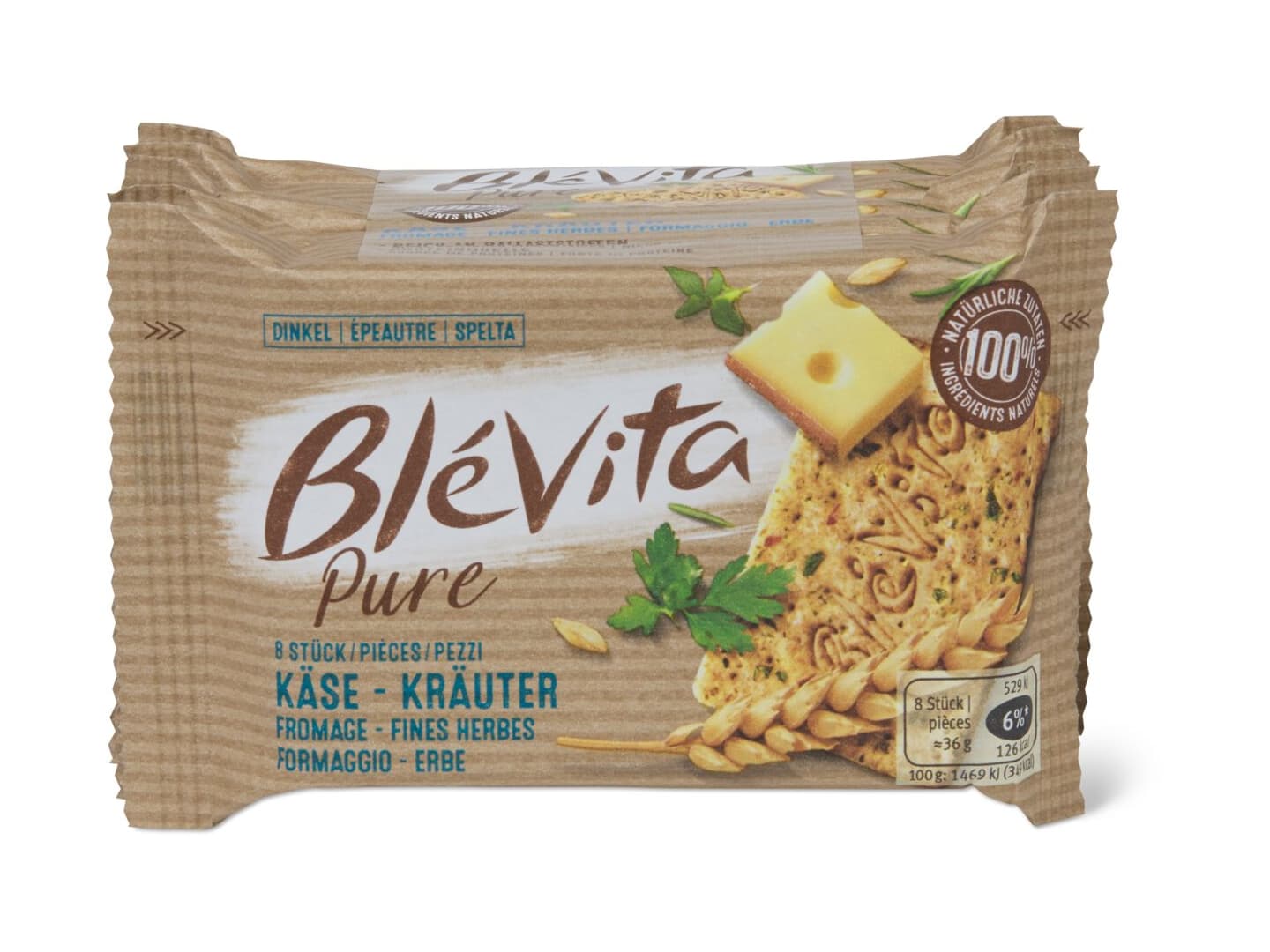Achat Blévita Pure · Biscuits à l'épeautre et seigle · Fromage et ...
