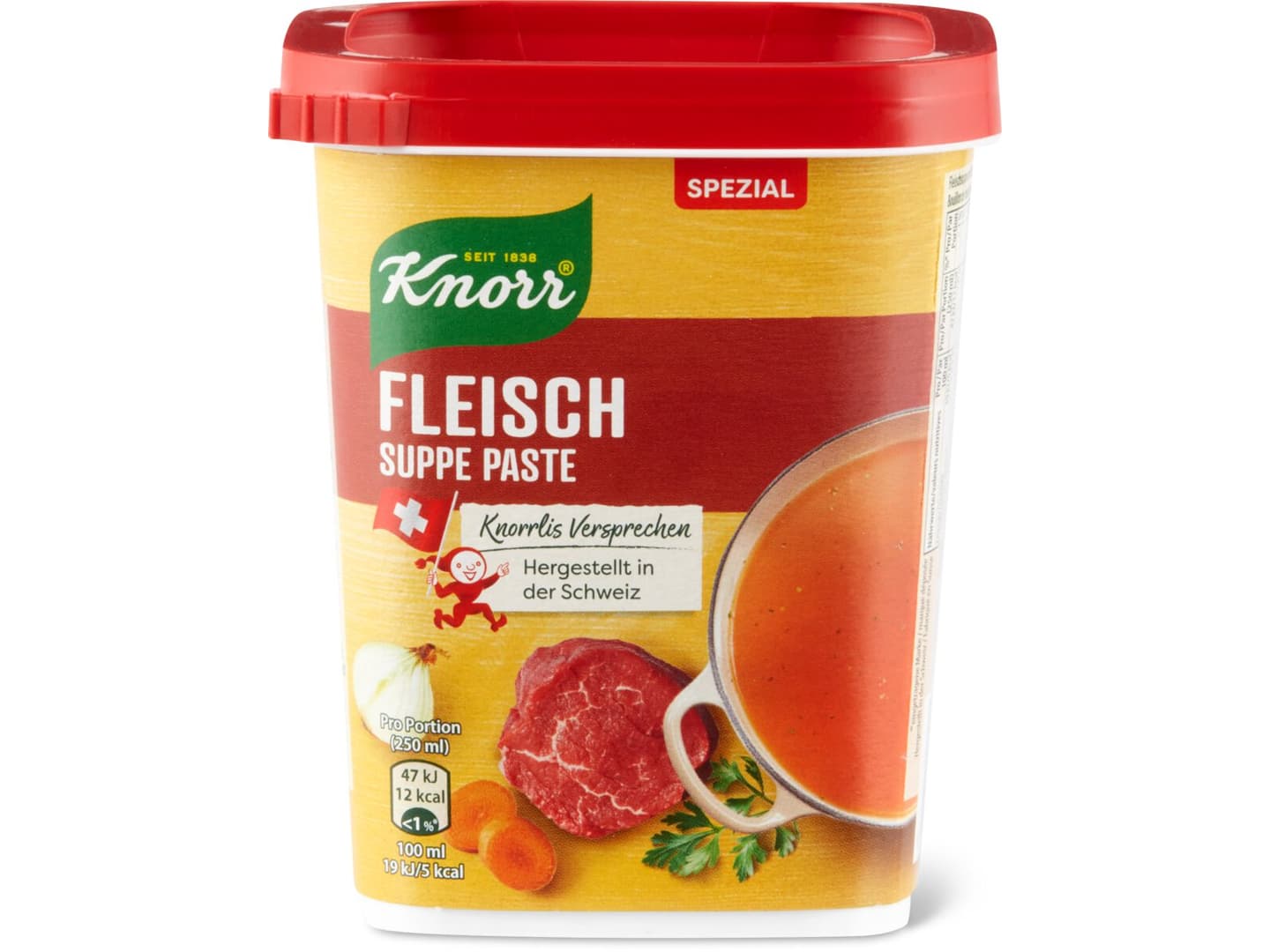 Kaufen Knorr · Fleischsuppe spezial · Paste • Migros