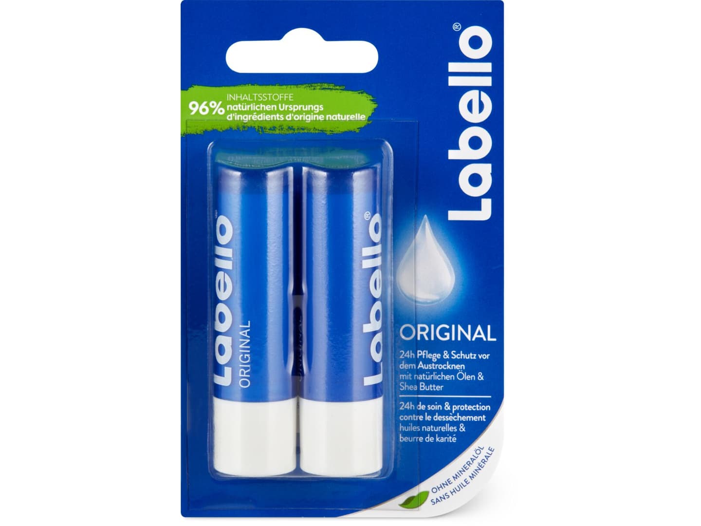 Acquista Labello · DUO Classic · Per tutti i tipi di labbra • Migros