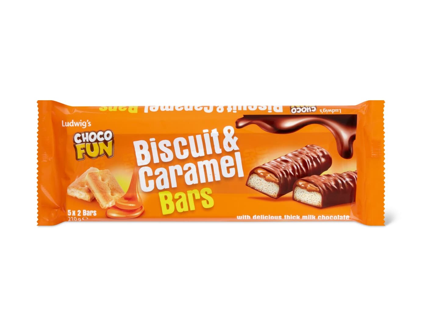 Achat Choco Fun · Barre de chocolat au lait fourré de caramel • Migros