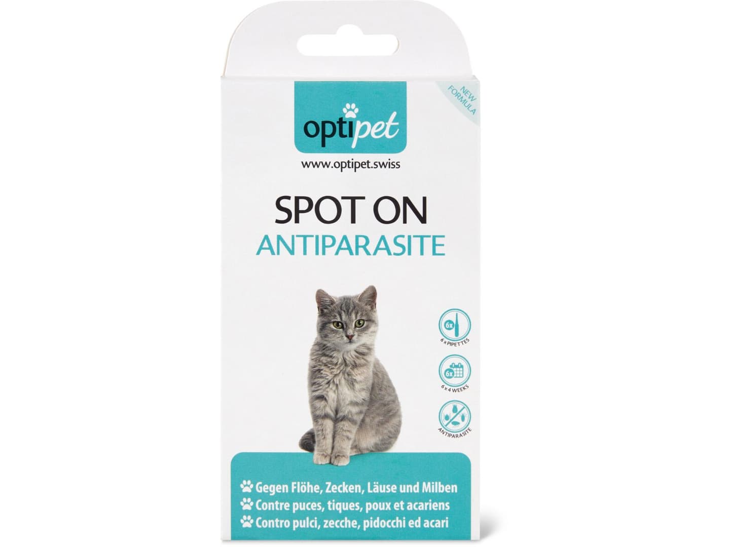 Achat Optipet · antiparasitaire pour chats • Migros