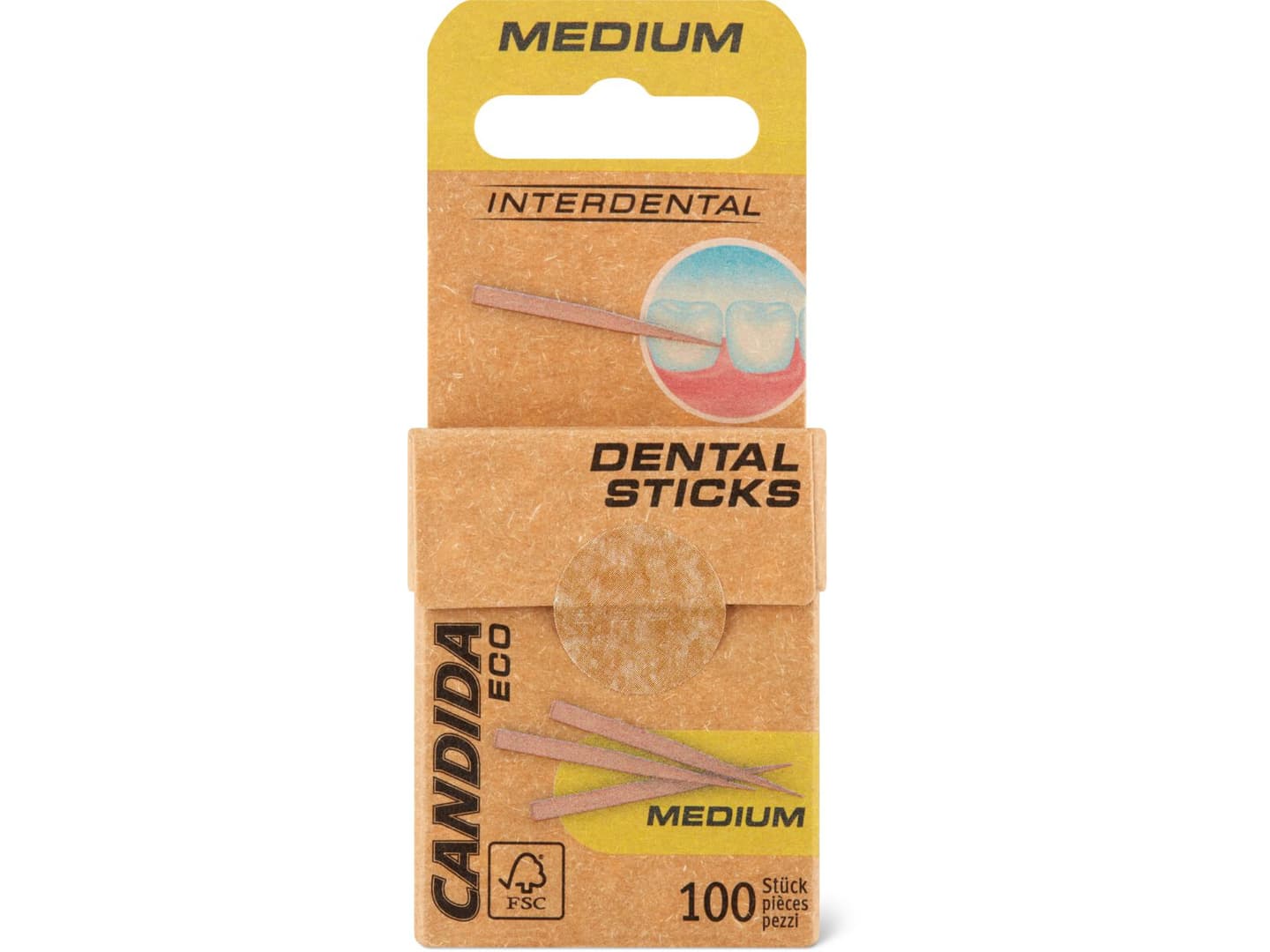 Kaufen Candida Interdental · Dental Sticks · Medium • Migros