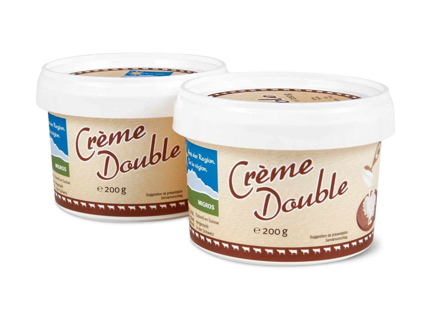 Acquista Double crema 2x200g • Migros