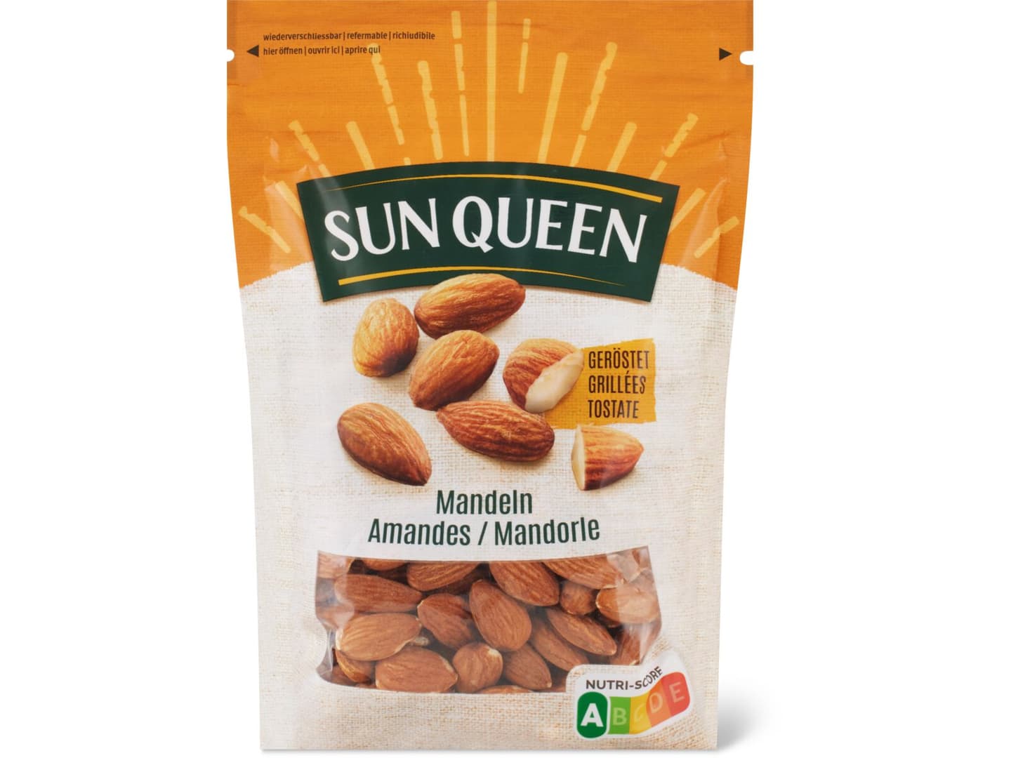 Achat Sun Queen · Amandes · grillées • Migros