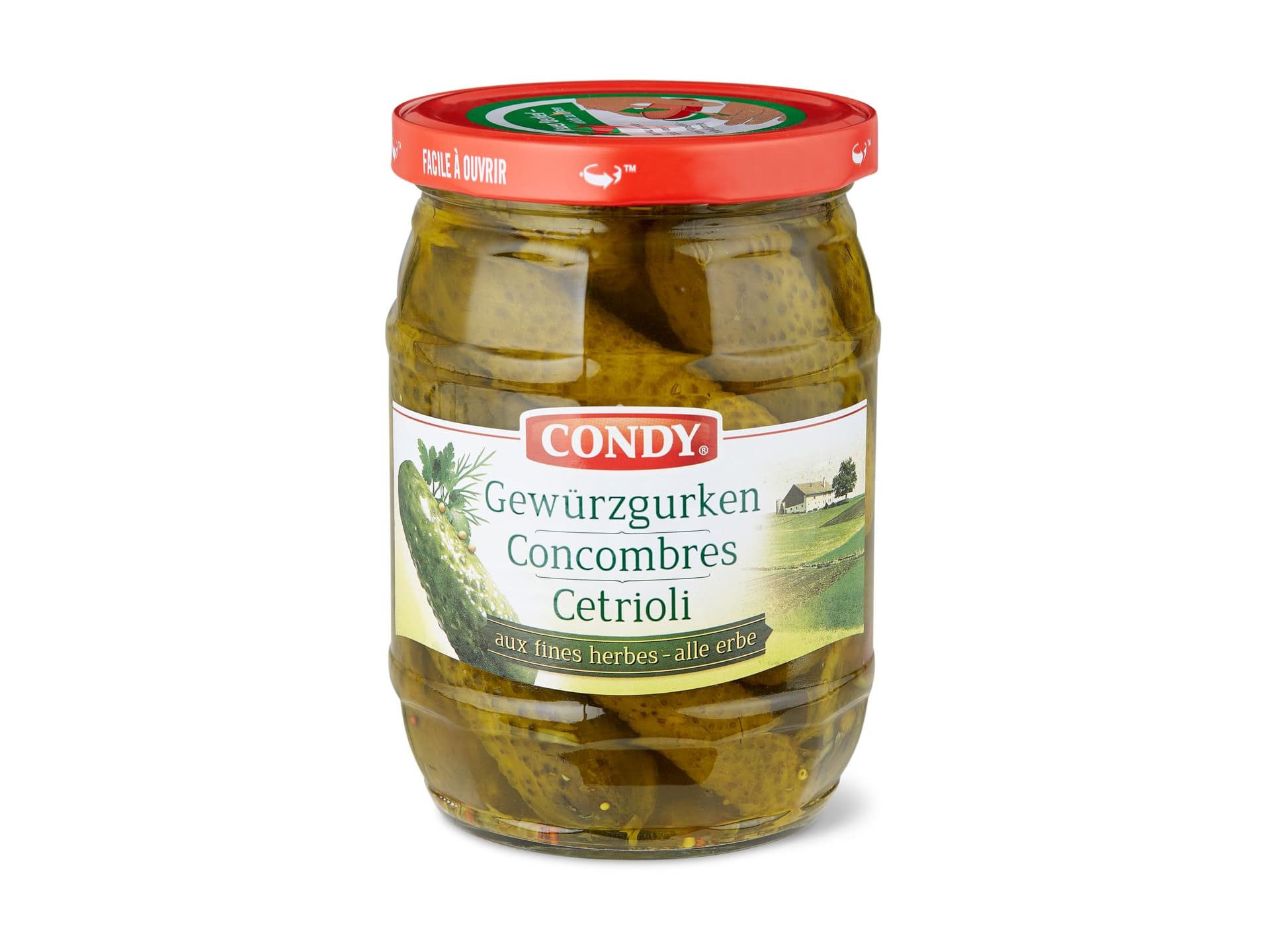 Achat Condy · Concombres aux fines herbes • Migros