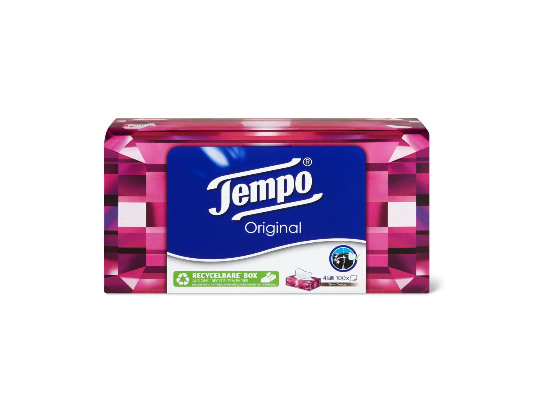 Buy Tempo Original · Paper tissues · Box - Four-ply • Migros