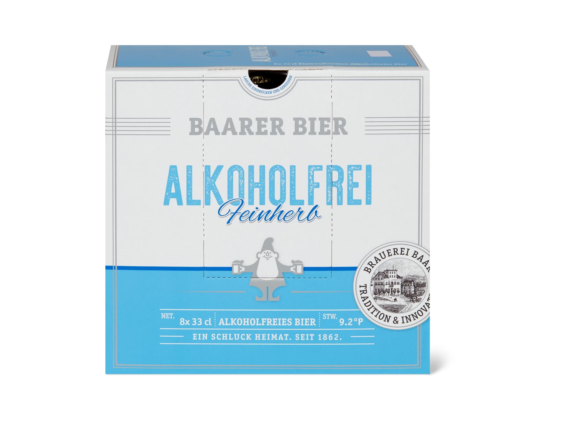 Buy Baarer Bier · Lager beer · Alcohol free • Migros