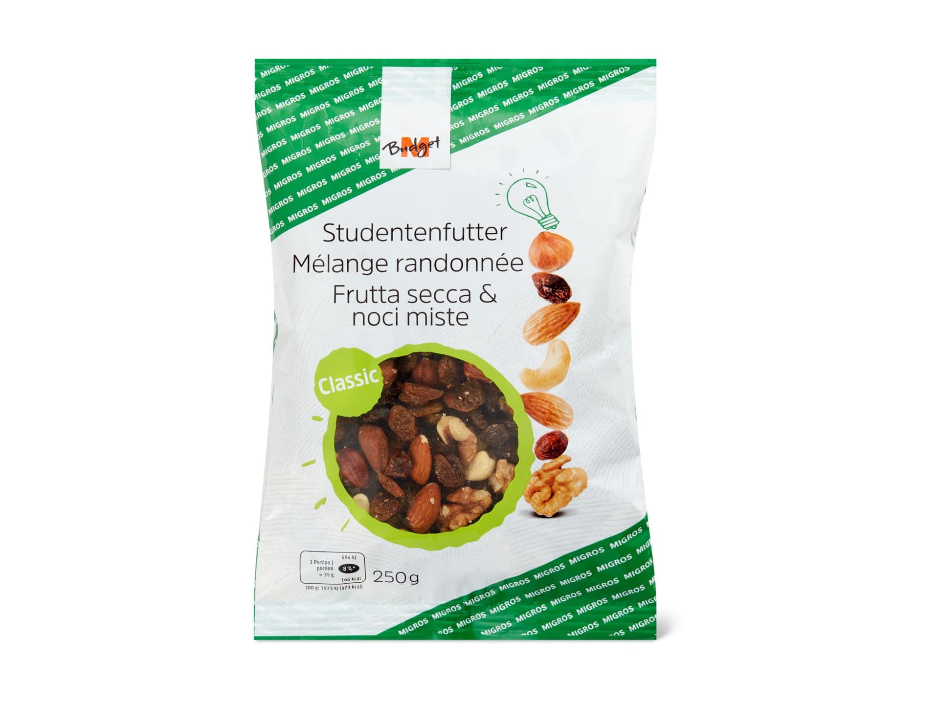 Kaufen M-Budget · Studentenfutter · classic • Migros