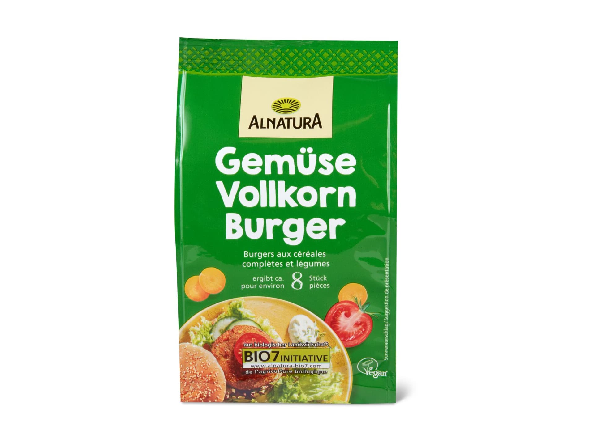 Achat Alnatura · Burger aux légumes • Migros