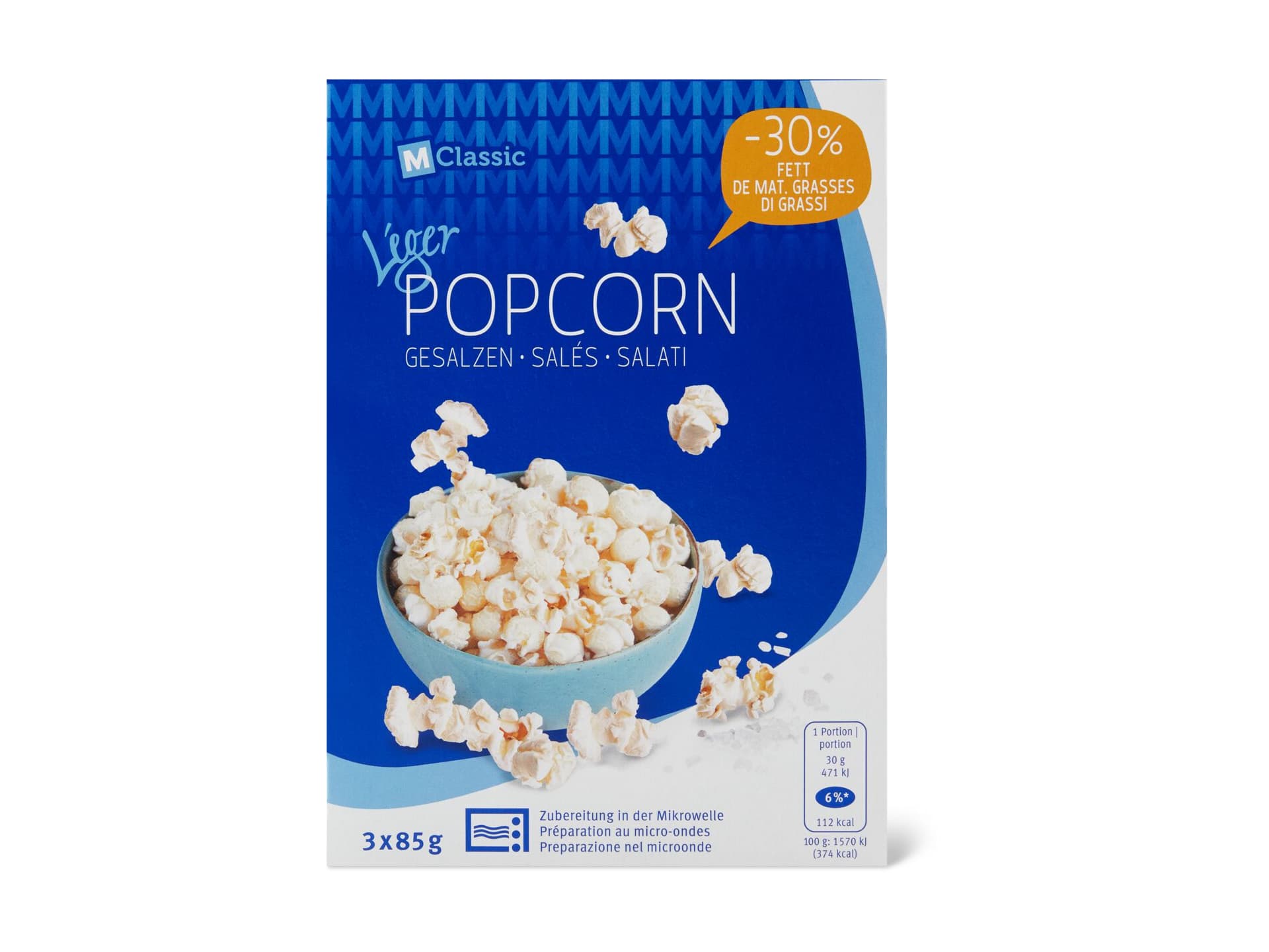 Buy Léger · Popcorn Corn · For the microwave • Migros