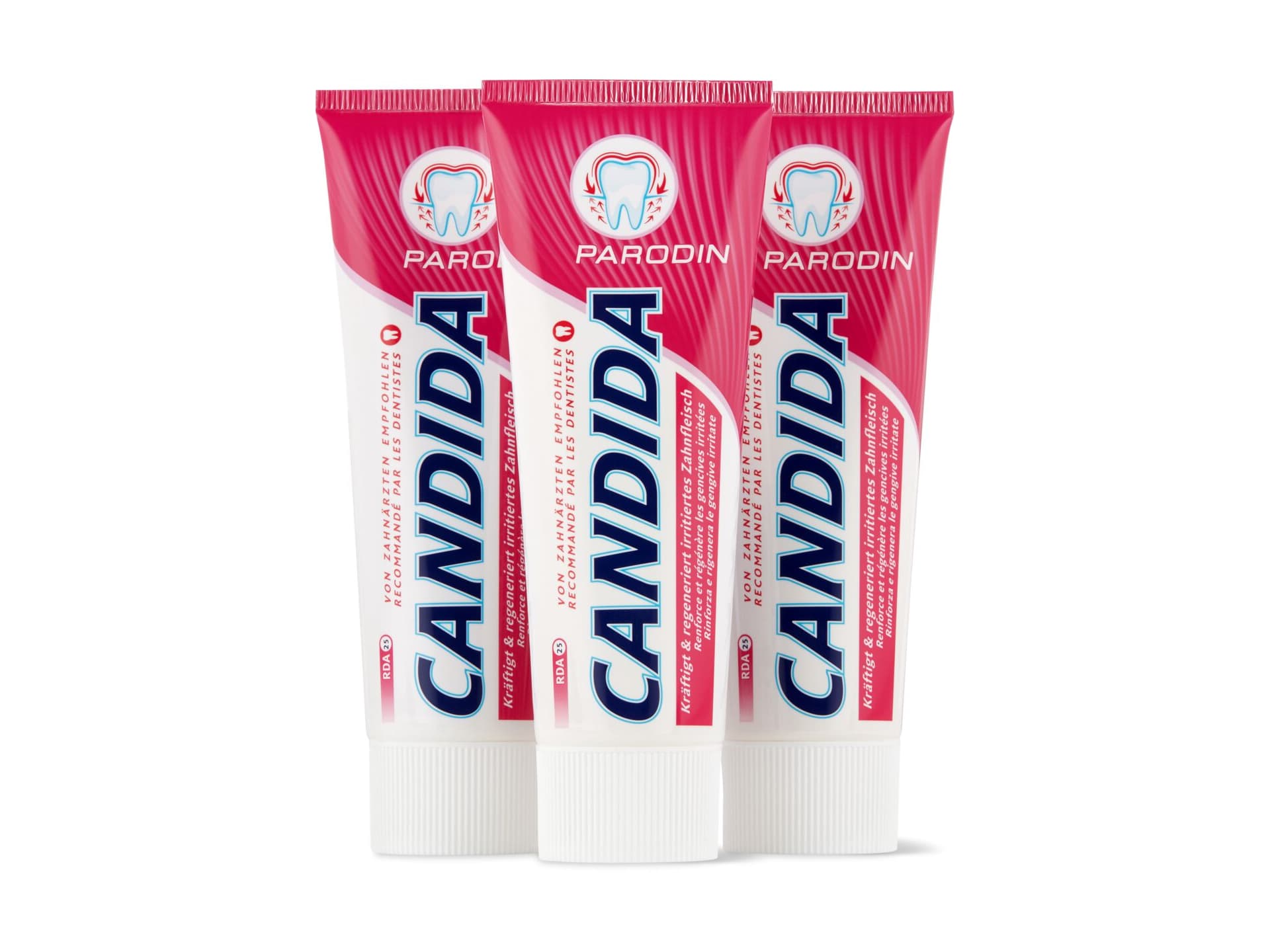 Kaufen Candida Parodin · Zahnpasta · RDA 25 - Caries Protection • Migros