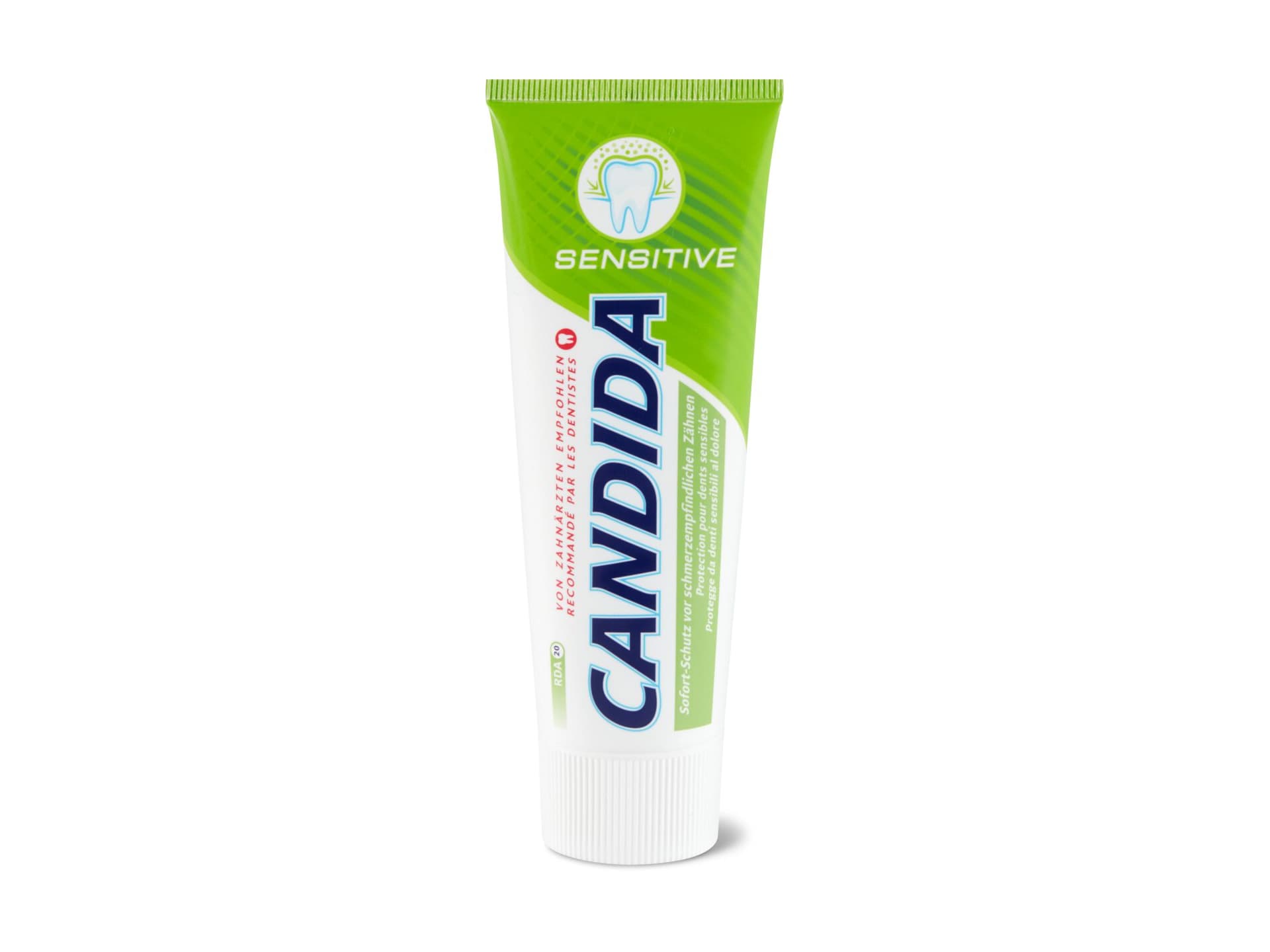 Buy Candida Sensitive PLUS · Toothpaste · RDA 20 • Migros