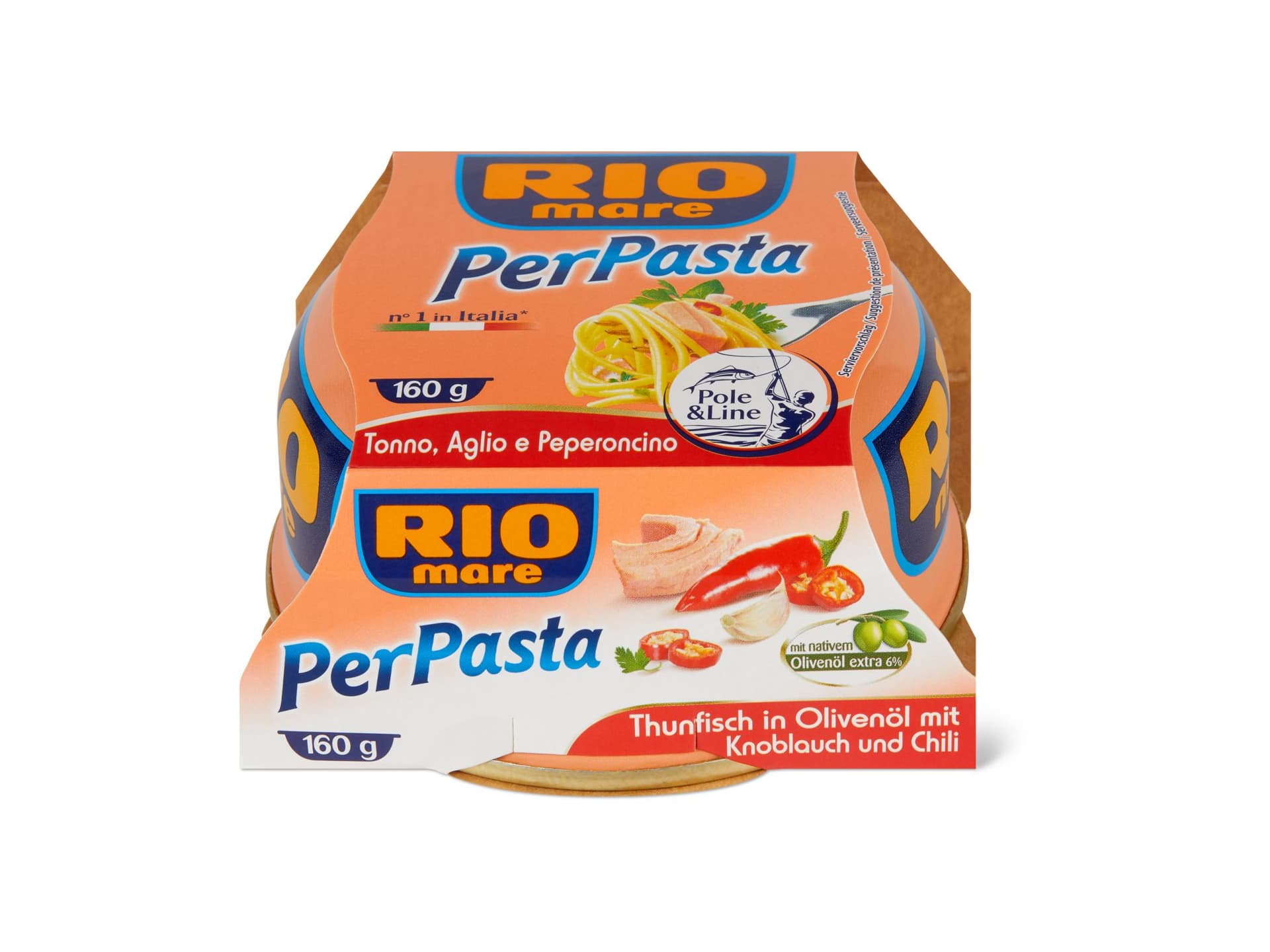 Rio Mare · Tuna per pasta · with garlic & chilli • Migros
